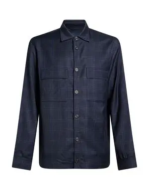 Paul & Shark Shirt Midnight Size Virgin Wool