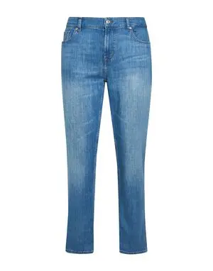 7 For All Mankind Wash Cotton-blend Skinny Jeans