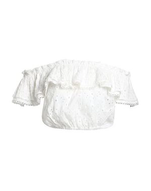 Poupette St Barth Top Size Cotton - White