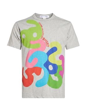 Comme Des Garçons T-shirt Size Cotton - Grey