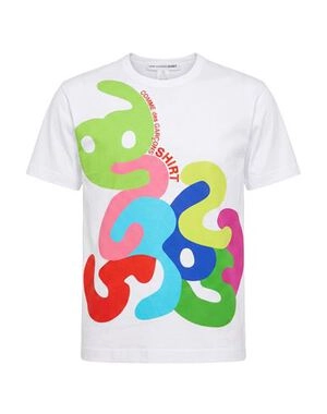 Comme Des Garçons T-shirt Size Cotton - White