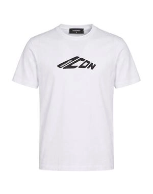 Dsquared2 Cotton T-shirt With Logo Print - White