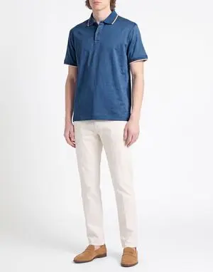 Paul & Shark Polo Shirt Size Cotton, Lyocell - Blue