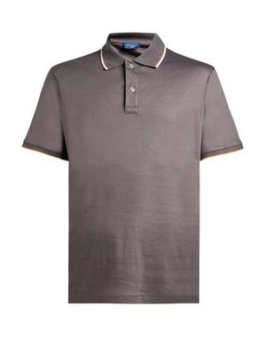 Paul & Shark Polo Shirt Size Cotton, Lyocell - Brown