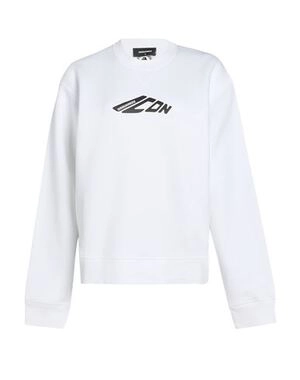 Dsquared2 Sweatshirt Size Cotton, Polyester - White