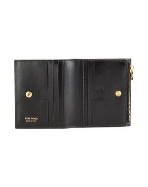 TOM FORD Wallet Calfskin - Black