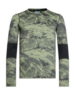 ODLO T-shirt Size Recycled Polyester, Elastane - Green