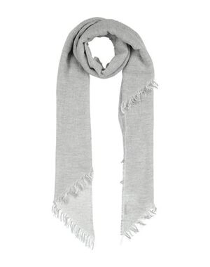 Peserico Scarf Virgin Wool, Cotton, Cashmere, Polyamide - Light Grey