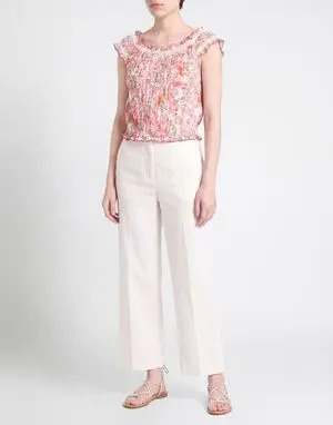 Poupette St Barth Floral Print Cropped Top