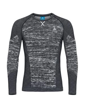 ODLO Long Sleeve Base Layer T-shirt - Charcoal