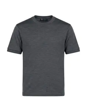 Paul & Shark T-shirt Size Wool, Silk - Grey