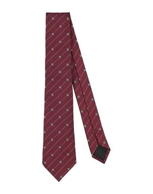 Givenchy Silk Twill Logo-print Necktie - Red