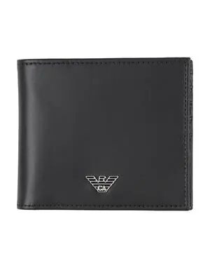 Emporio Armani Wallet Leather - Black