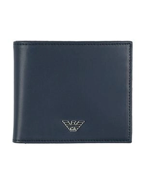 Emporio Armani Wallet Leather - Navy