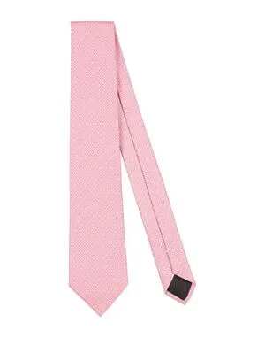 Givenchy Light Silk Jacquard Logo-print Necktie - Pink
