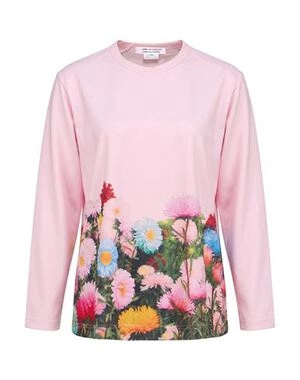 Comme Des Garçons Floral Print Long Sleeve T-shirt