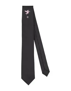 Givenchy Silk Twill Necktie With Pegasus Motif