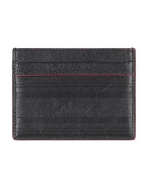 Brioni Cardholder Leather - Black