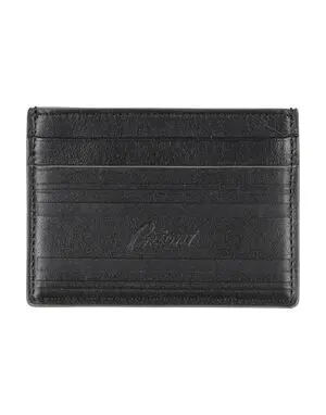 Brioni Cardholder Leather - Grey