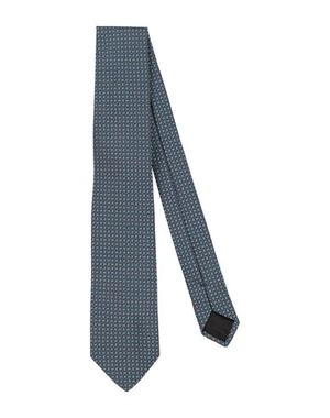 Givenchy Silk Jacquard Geometric-print Neck Tie - Blue