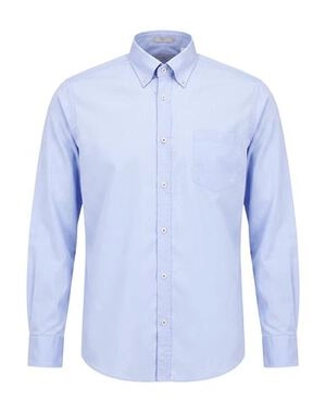 Paul & Shark Man Shirt White Size 15 ¾ Cotton Purple