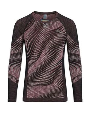 ODLO T-shirt Slate Size Recycled Polyester, Recycled Polyamide, Polyamide, Recycled Elastane, Elastane - Red