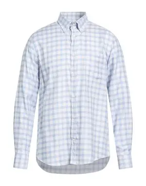 Paul & Shark Shirt Sky Size Lyocell, Cotton