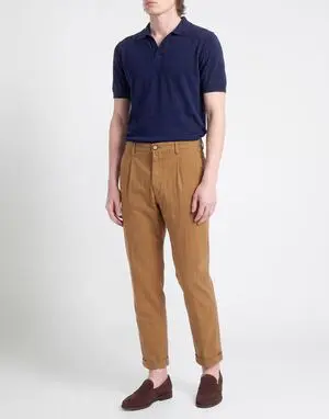 JACOB COHЁN Tailored Cotton Stretch Herringbone Pants