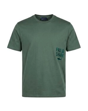 Paul & Shark T-shirt Size Cotton - Green