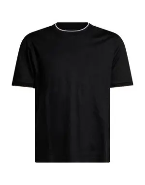 Paul & Shark T-shirt Size Cotton, Lyocell - Black