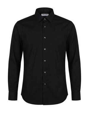 ROBERT FRIEDMAN Shirt Charcoal Size Cotton, Polyamide, Elastane - Grey