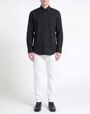 ROBERT FRIEDMAN Shirt Charcoal Size Cotton, Polyamide, Elastane