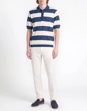 Paul & Shark Polo Shirt Size Virgin Wool, Silk