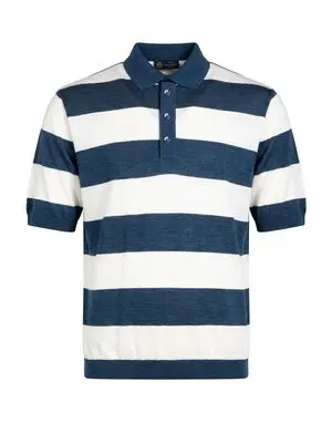 Paul & Shark Polo Shirt Size Virgin Wool, Silk