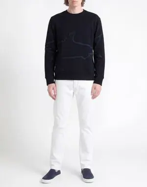 Paul & Shark Crewneck Sweatshirt With Appliqués