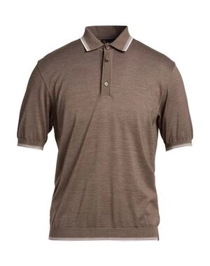 Paul & Shark Polo Shirt Size Virgin Wool, Silk - Grey