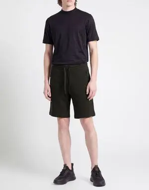 Armani Exchange French Terry Relaxed Fit Drawstring Waist Shorts