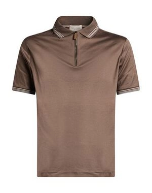 Paul & Shark Polo Shirt Size Cotton, Lyocell - Grey