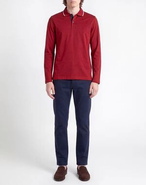 Paul & Shark Polo Shirt Size Cotton, Lyocell - Red