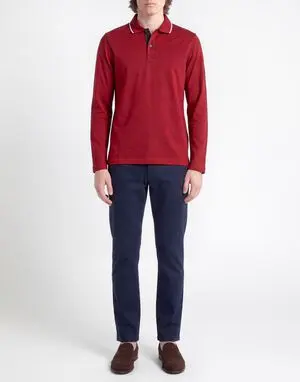 Paul & Shark Polo Shirt Size Cotton, Lyocell - Red
