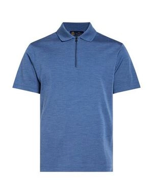 Paul & Shark Polo Shirt Size Wool, Silk - Blue