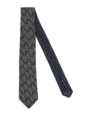 Missoni Jacquard Logo-print Silk Necktie - Blue