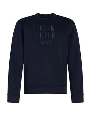 Paul & Shark Sweatshirt Size Cotton, Nylon, Elastane - Navy