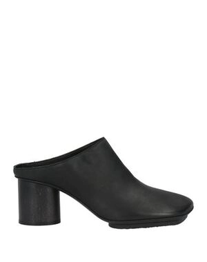 UMA WANG Calfskin Mules - Black