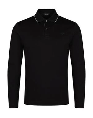 Paul & Shark Polo Shirt Camel Size Cotton - Black