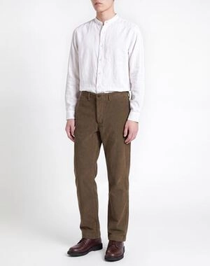 FAY ARCHIVE Cotton Corduroy Tailored Pants - Beige