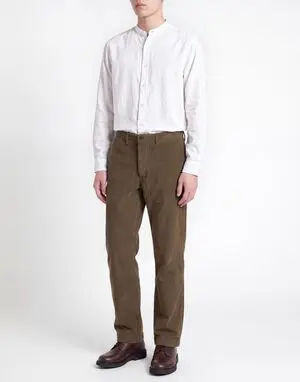 FAY ARCHIVE Cotton Corduroy Tailored Pants - Beige