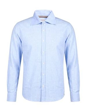 Paul & Shark Shirt Light Size Cotton, Linen - Blue