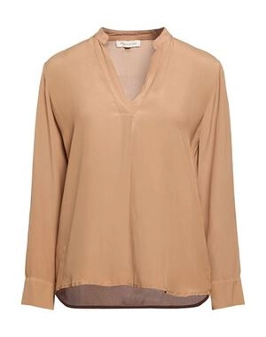 MANILA GRACE Top Size Viscose, Silk - Beige