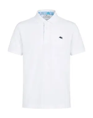 Etro Polo Shirt Midnight Size Cotton - White